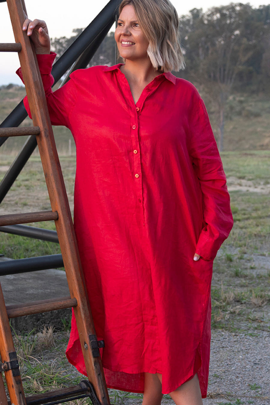 Buy Women's Linen Dresses Australia | Summer Linen Dress