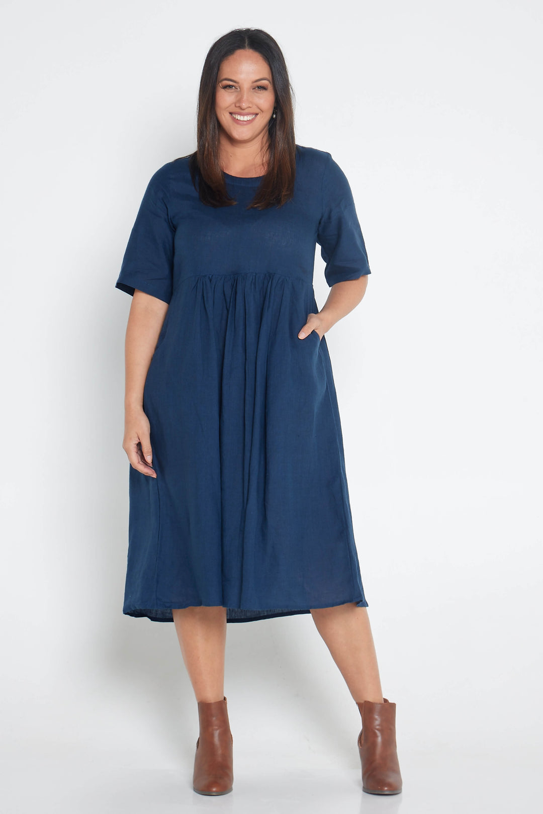 Buy Women's Linen Dresses Australia | Summer Linen Dress