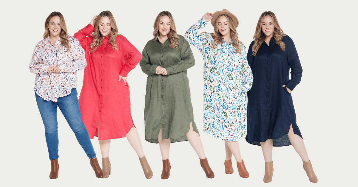 Buy Women's Linen Dresses Australia | Summer Linen Dress