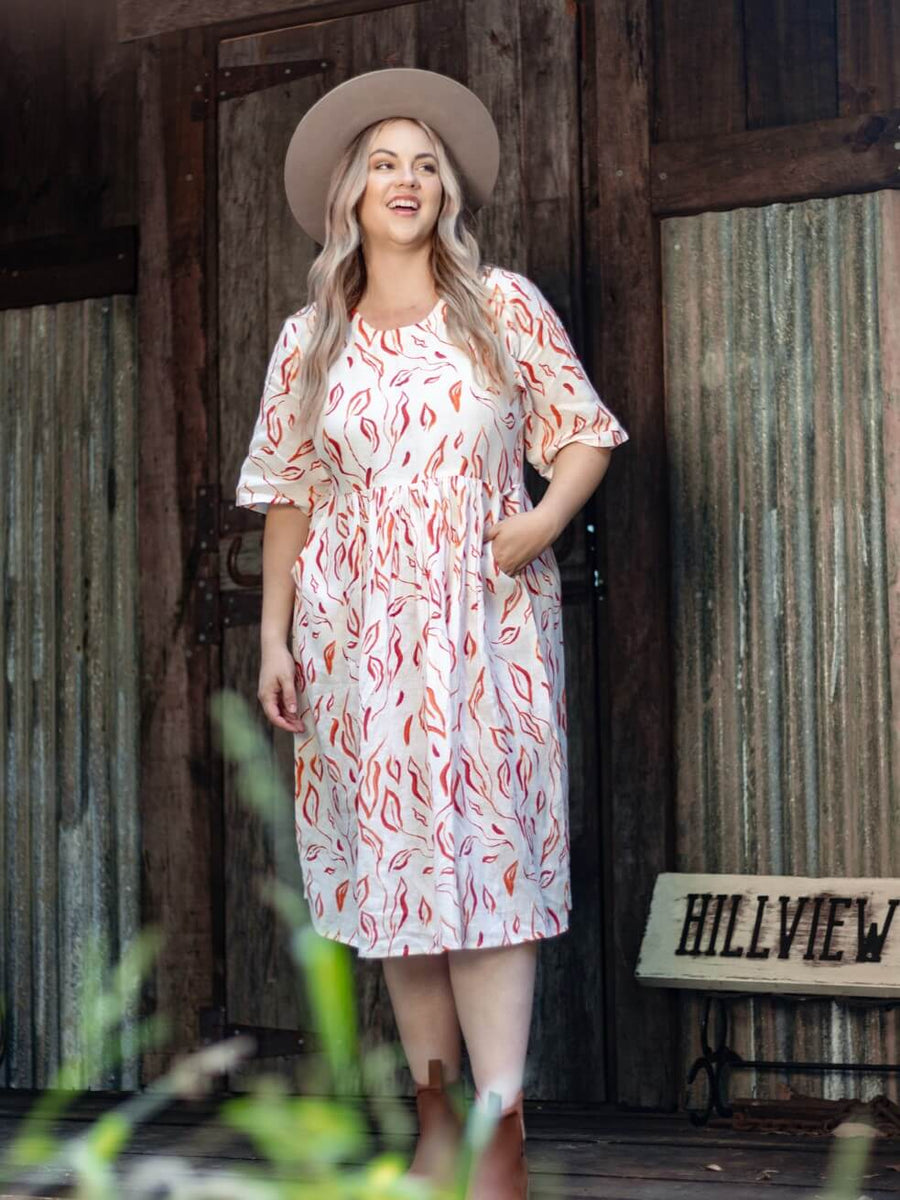 Buy Women's Linen Dresses Australia | Summer Linen Dress